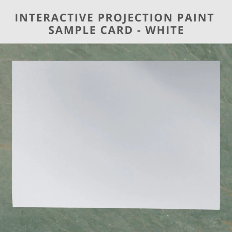 Peinture Projecteur Smart Interactive - Carte d'échantillon format A4